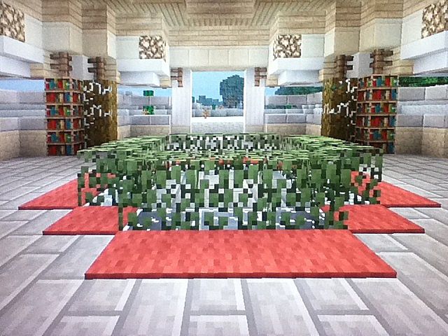 Desert Themed Large Gazebo Minecraft Map