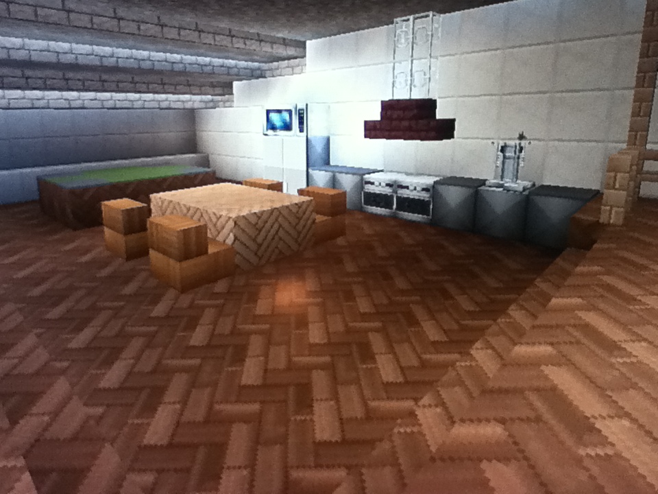 'Curve' Modern Organic House Minecraft Map