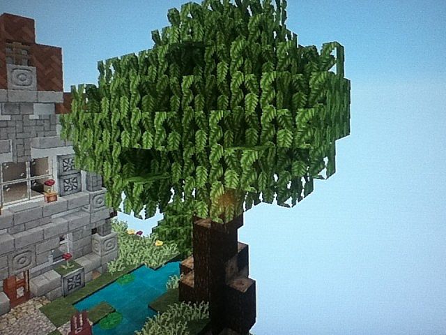 'Utopia' [House, Floating Islands, 4 Custom Trees, Water Fall ...