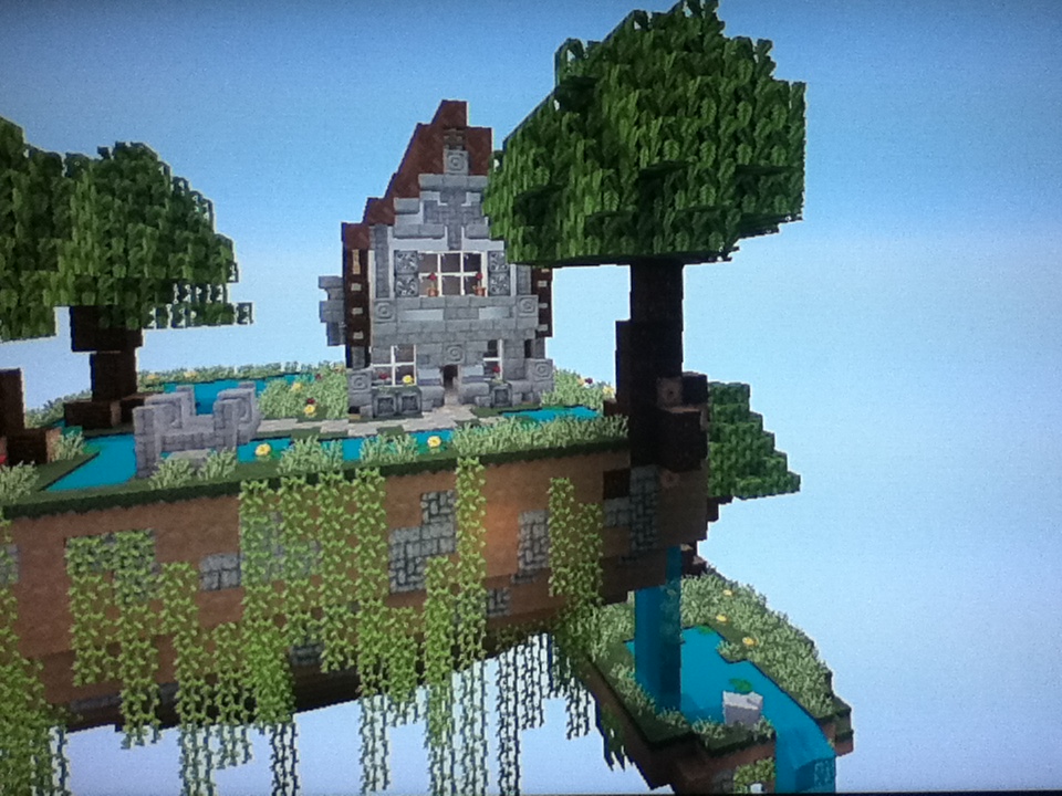 'Utopia' [House, Floating Islands, 4 Custom Trees, Water Fall ...