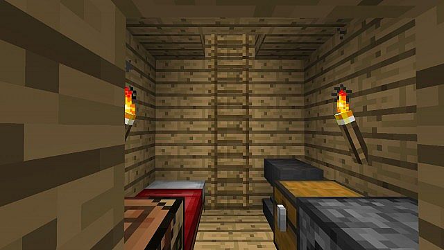 survival shack Minecraft Map