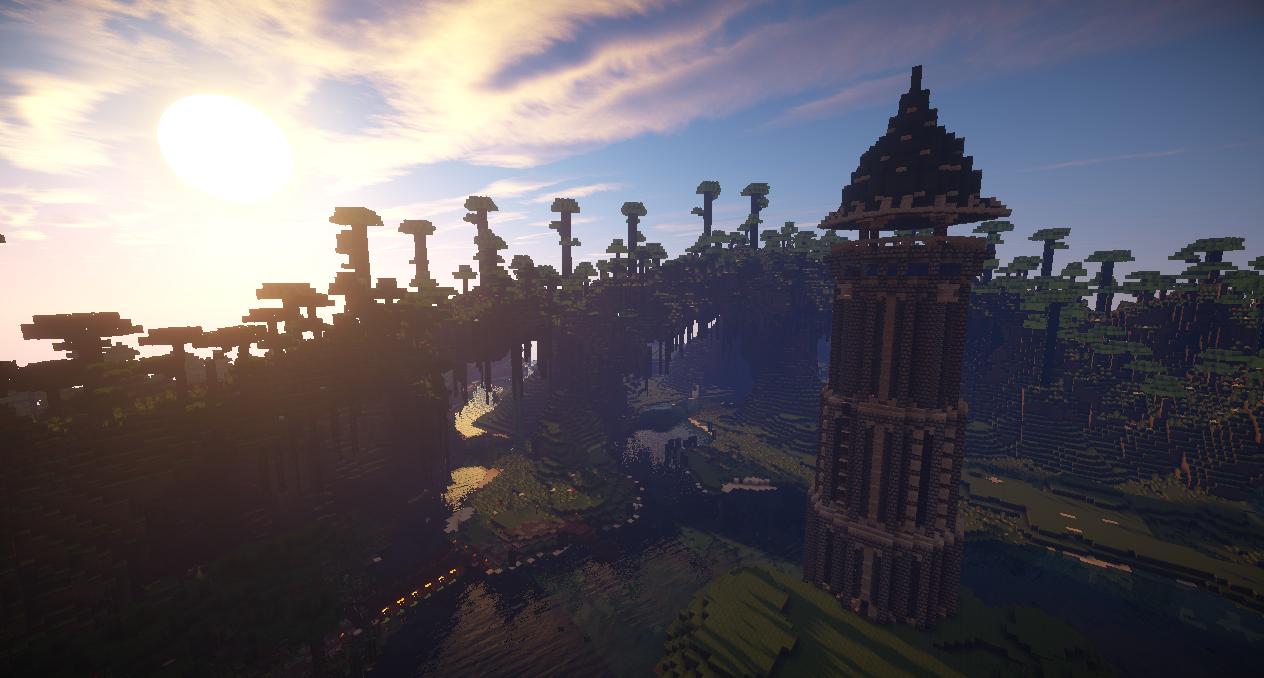 Mage Tower | Jungle | Mountains Minecraft Map