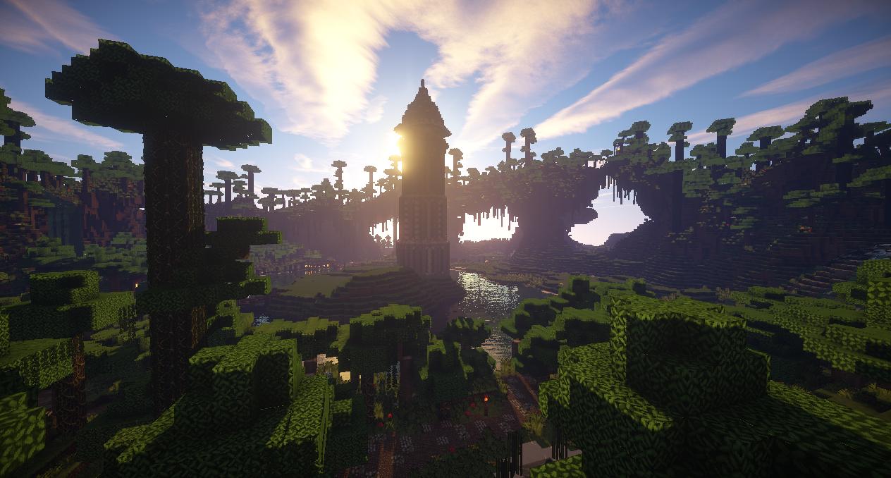 Mage Tower | Jungle | Mountains Minecraft Map