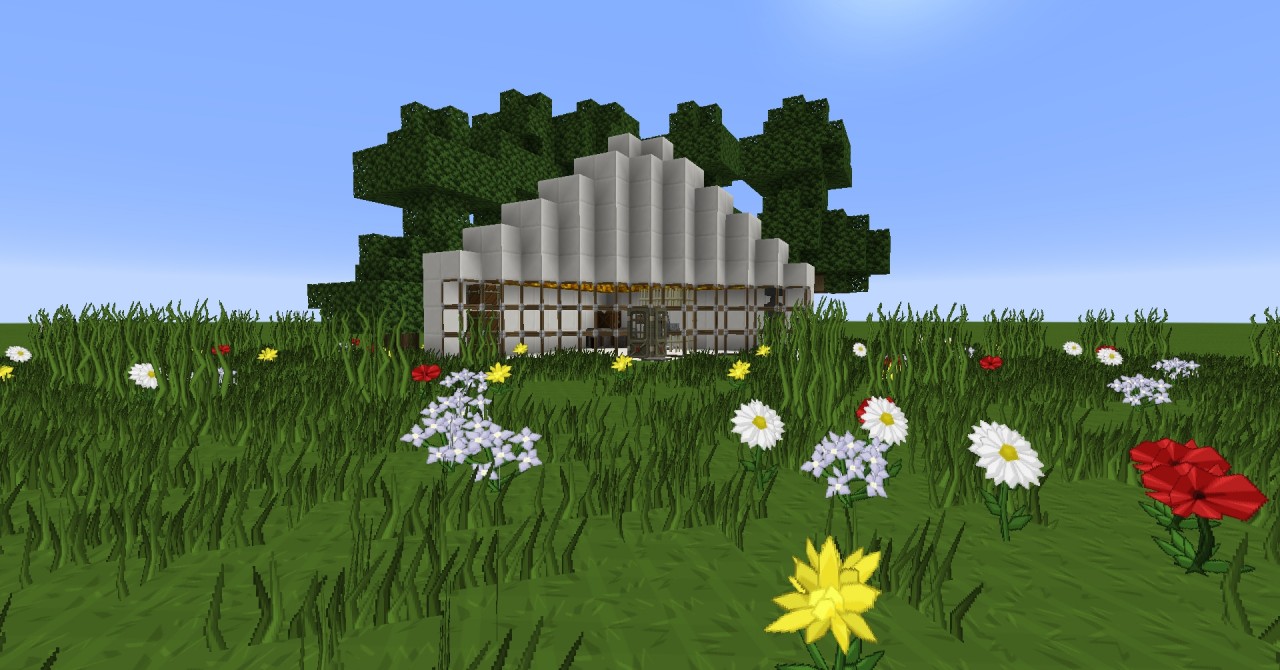 Half-Circle House Minecraft Map