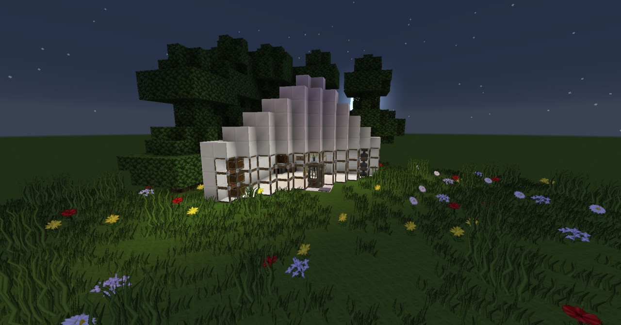 Half-Circle House Minecraft Map