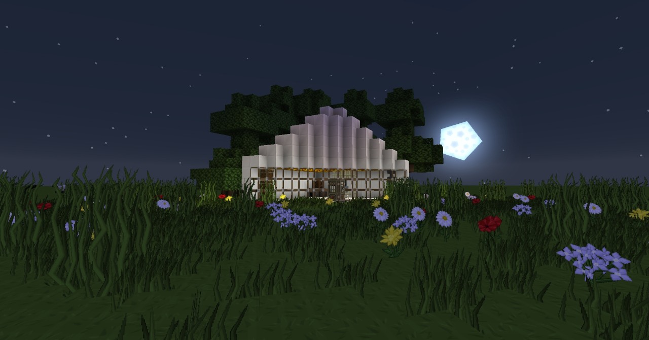 Half-Circle House Minecraft Map
