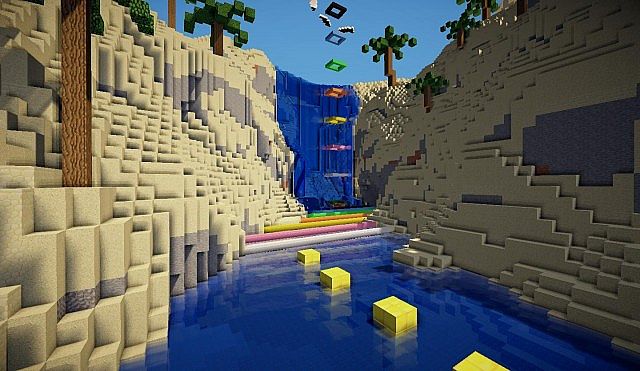 Exotic Getaway Super Parkour Map [Played by Bodil40, Simonhds90, Ghostgaming,iBaki961] Minecraft Map