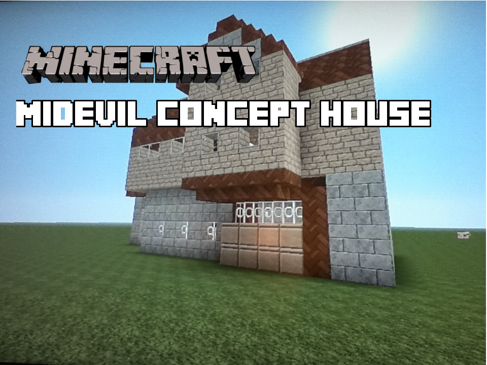 Mid Evil Concept House Minecraft Map