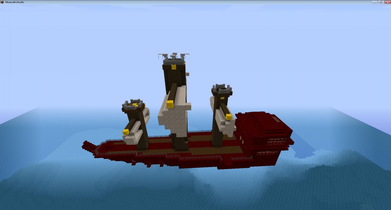 CASTLE PIRATE SHIP Minecraft Map