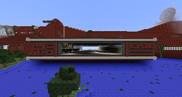 "Crashed" Star Wars Republic Cruiser Minecraft Map