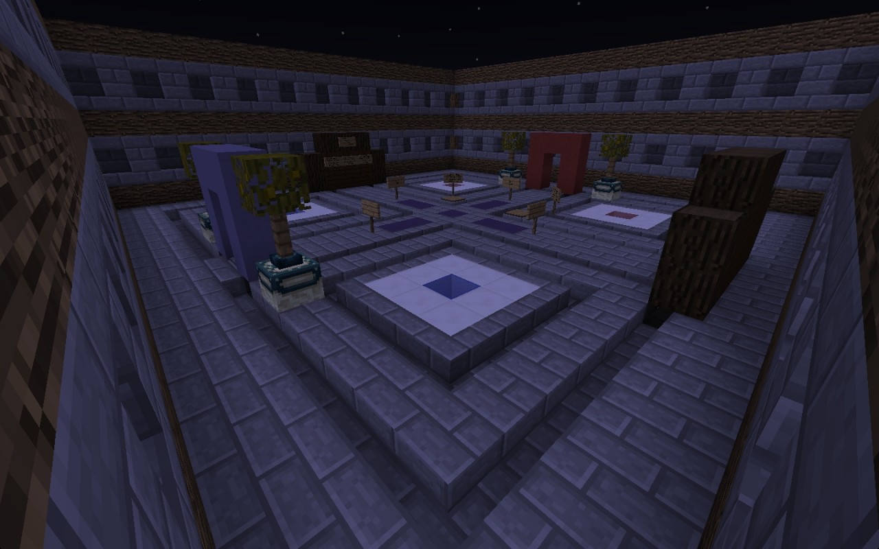 Fully automatic Sumo! 2+ Players Minecraft Map