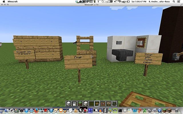 Furniture Tutorial Minecraft Map