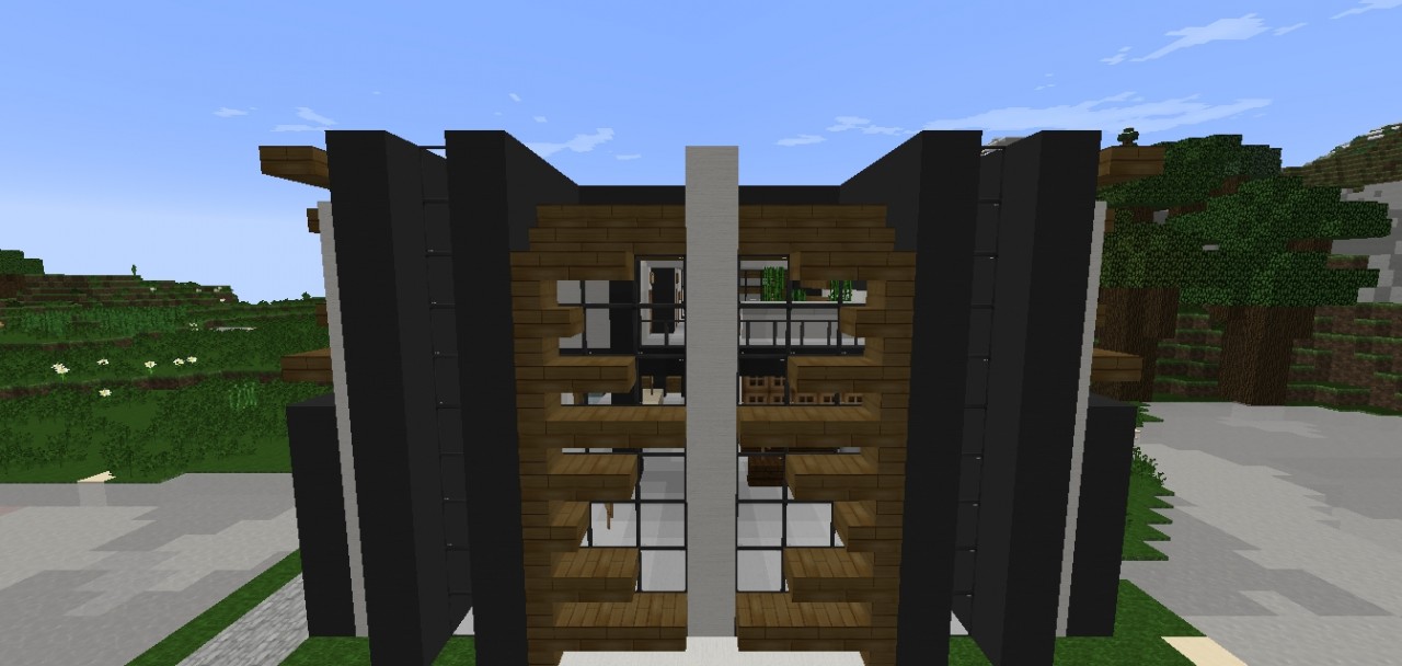 Small Modern House Minecraft Map