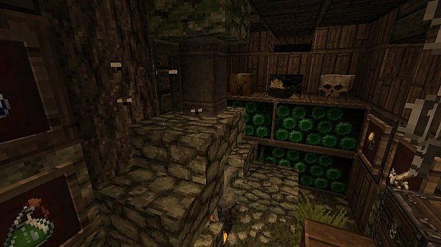 Mysterious Swamp Shack Minecraft Map