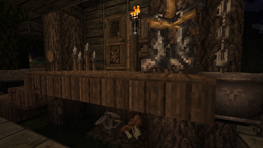 Mysterious Swamp Shack Minecraft Map