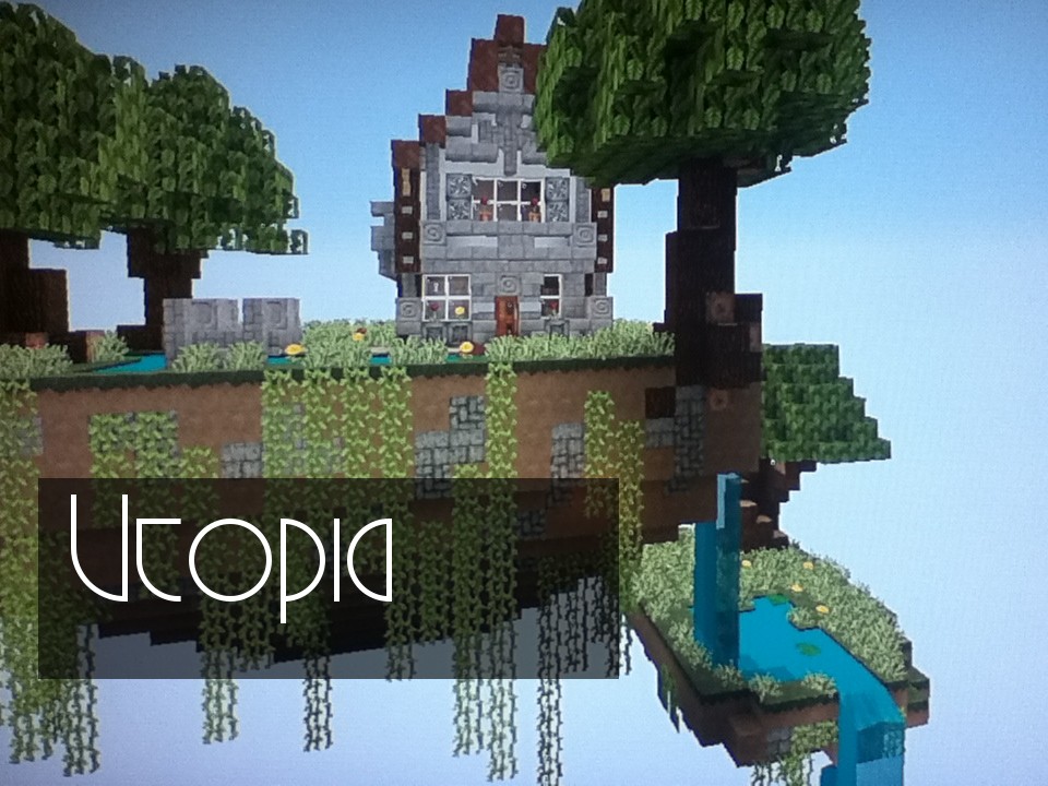 'Utopia' [House, Floating Islands, 4 Custom Trees, Water Fall ...