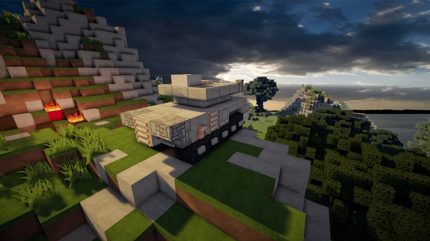 German Tiger Tank Minecraft Map