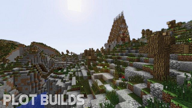 Plot Build Compilation Minecraft Map