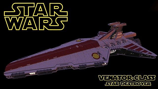 Venator Class Star Destroyer Minecraft Map