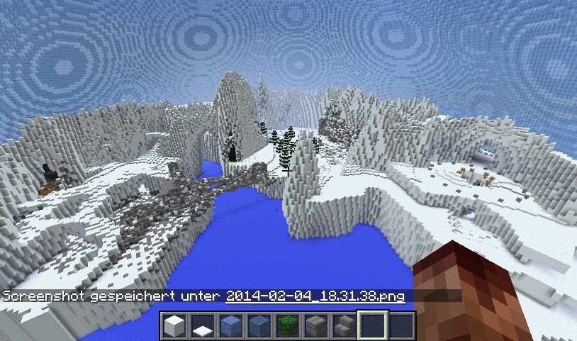 Map - SnowDome Minecraft Map