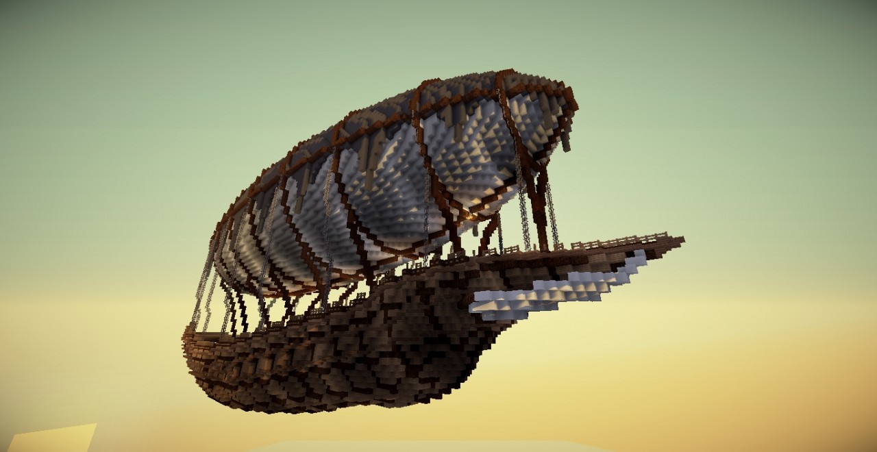 Simple Airship Minecraft Map