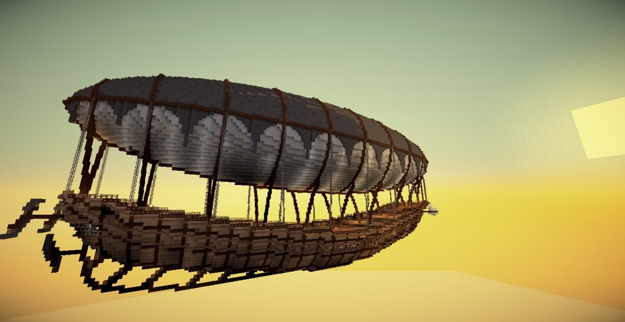 Simple Airship Minecraft Map
