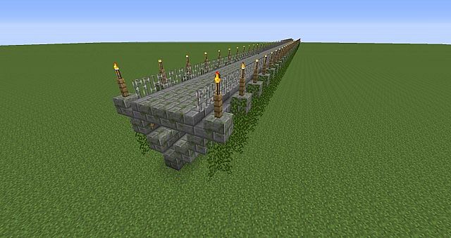 Anchient Walkway with Sewer(Straight) Minecraft Map