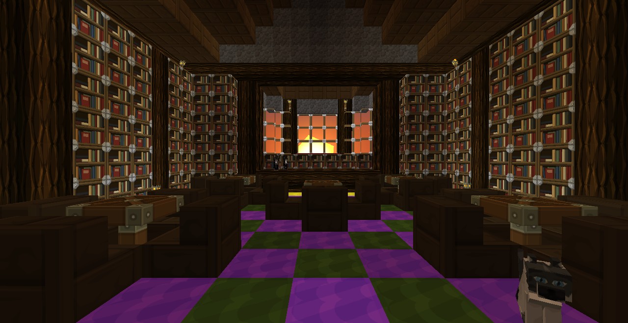 Viking Villiage - The Library Minecraft Map