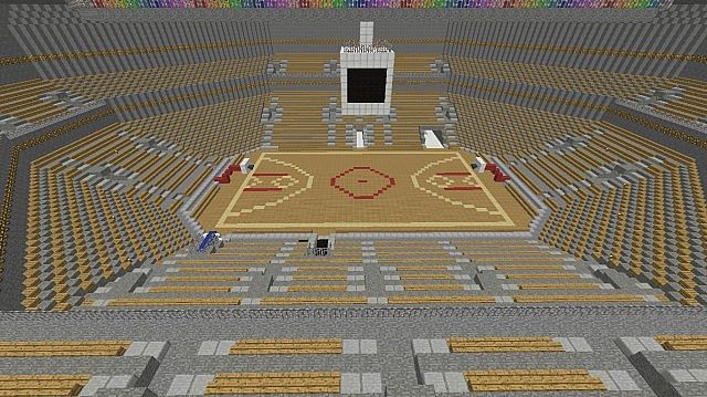 Basket Ball Arena Minecraft Map
