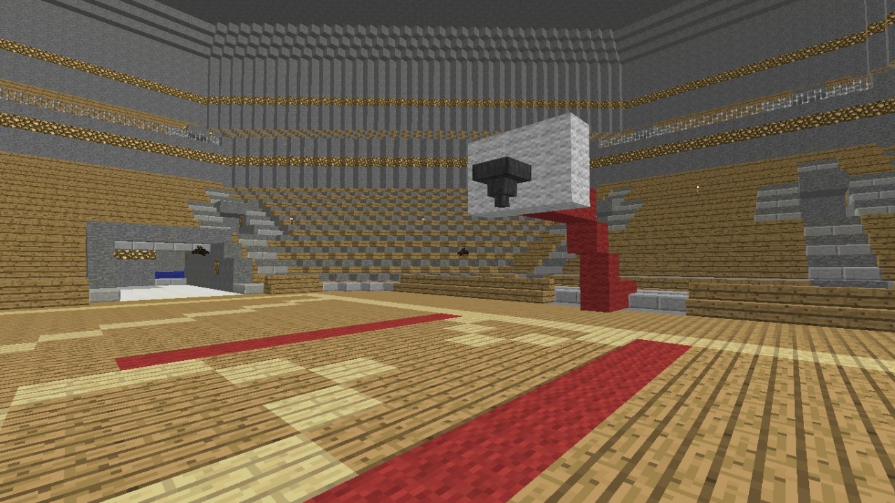 Basket Ball Arena Minecraft Map