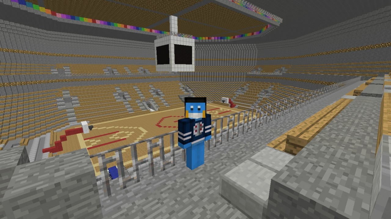 Basket Ball Arena Minecraft Map