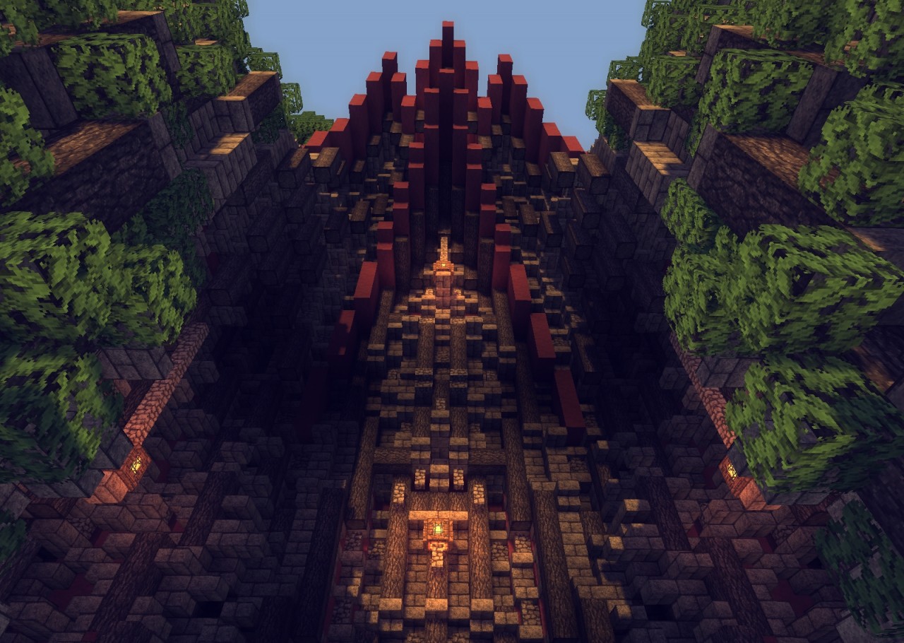 Rustic Spawn Building Minecraft Map