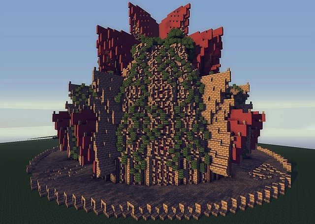 Rustic Spawn Building Minecraft Map