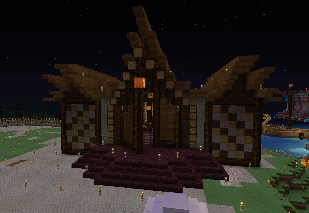 Viking Villiage - The Library Minecraft Map