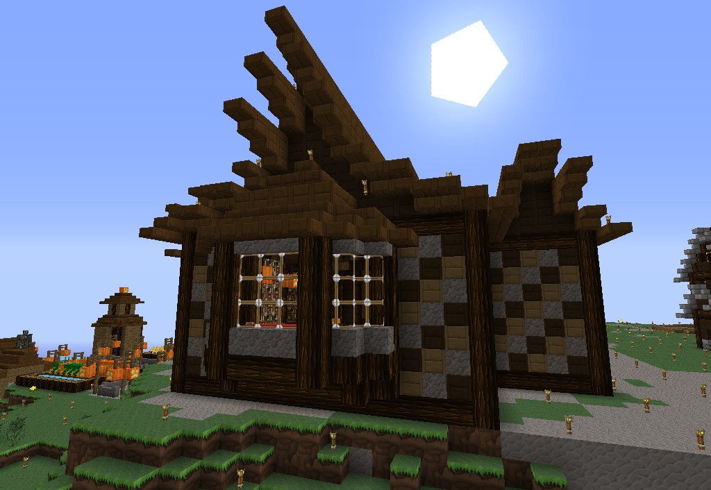 Viking Villiage - The Library Minecraft Map