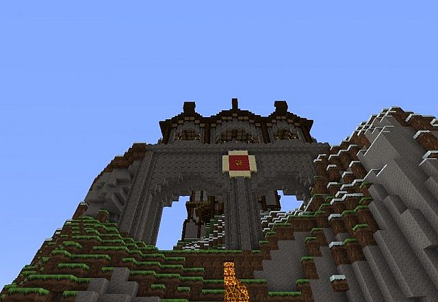 Viking Villiage - The Mountain Bridge Minecraft Map