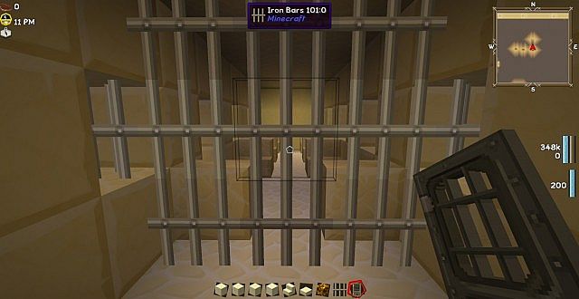 desert prison: heavy scout, transport truck and bus Minecraft Map