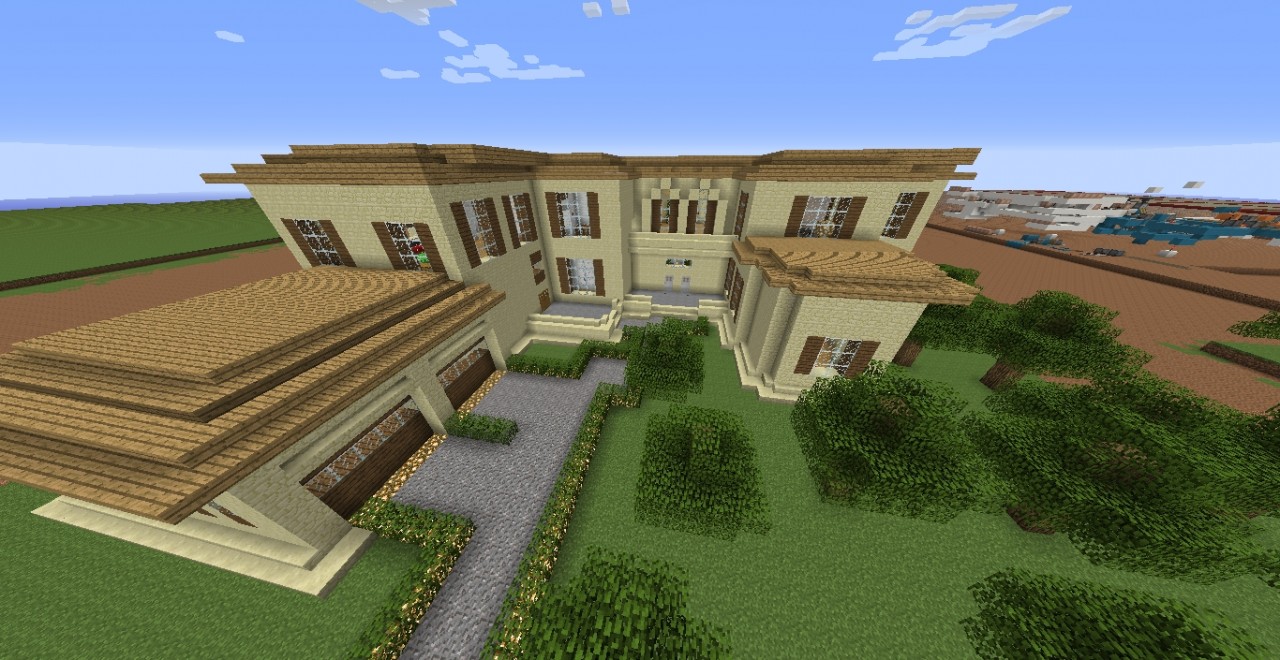 Middle Class House Minecraft Map