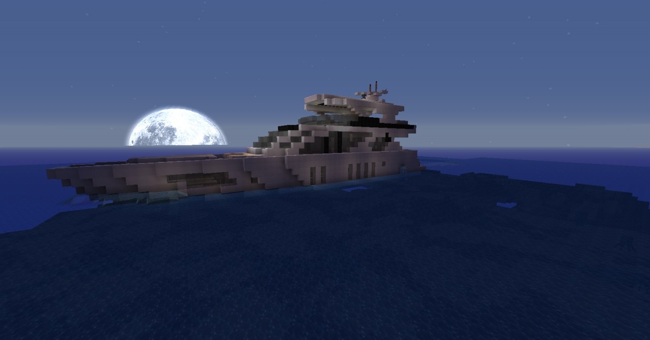 SeaRay 650 Fly (Motor Yacht) Minecraft Map