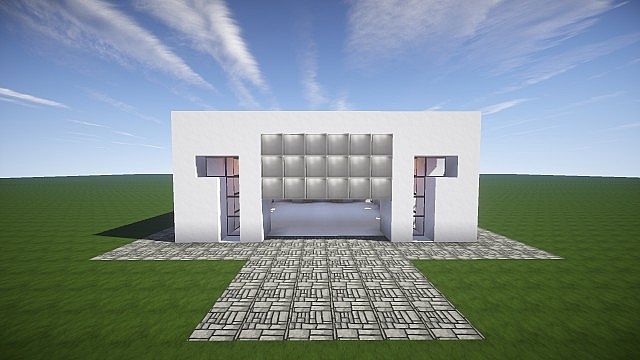 A Modern Garage Minecraft Map