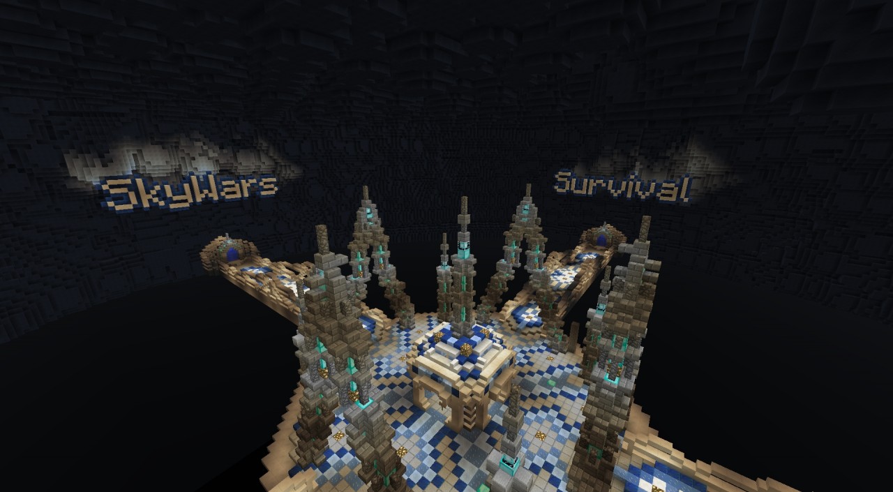 New Underground Ice cave spawn! Minecraft Map