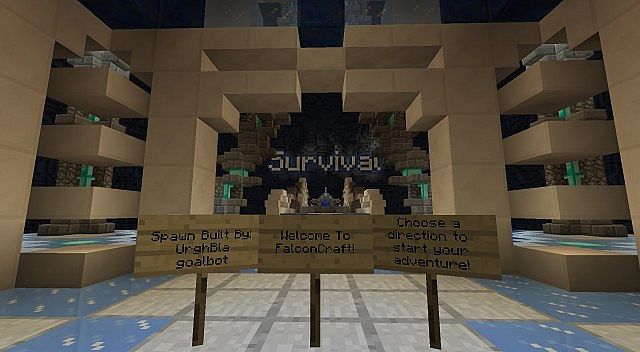 New Underground Ice cave spawn! Minecraft Map