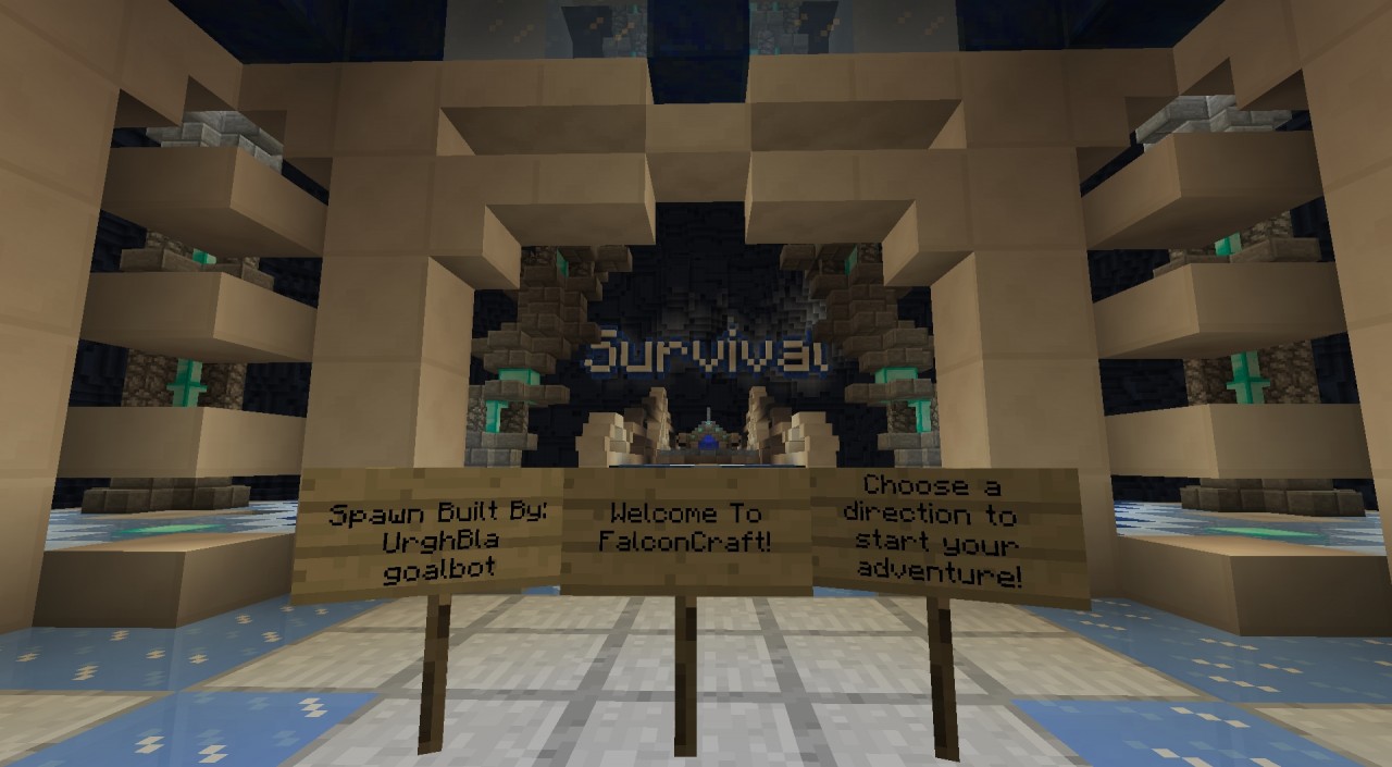 New Underground Ice cave spawn! Minecraft Map