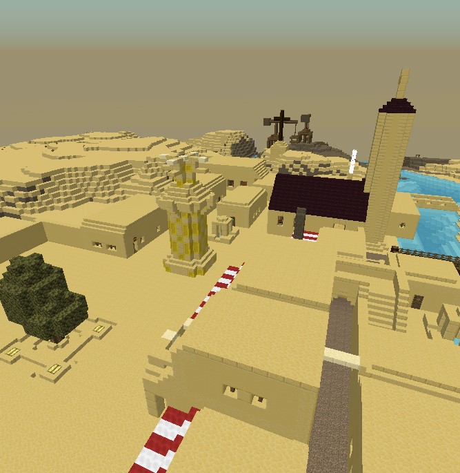 Monacá City - The Desert City Minecraft Map