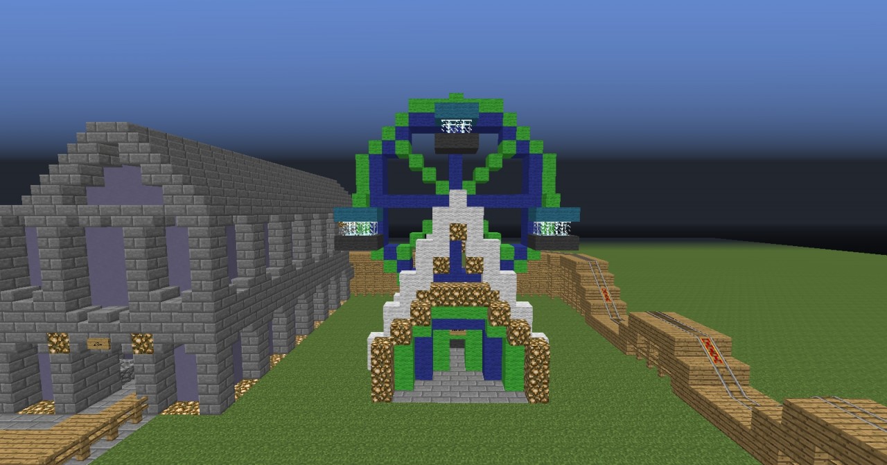 Six Flags Zeus Gardens Minecraft Map