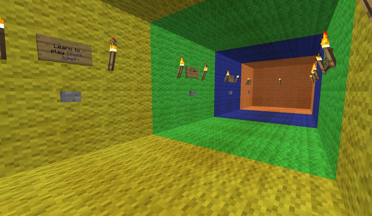 Chunk Jump - A competitive Minecraft Minigame spin-off [WIP, IDEAS WANTED] Minecraft Map
