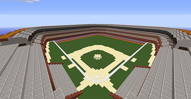 Baseball Stadium Minecraft Map