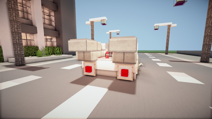 Back To The Future Delorean Minecraft Map