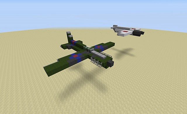 world war 2 planes Minecraft Map