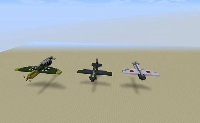 world war 2 planes Minecraft Project